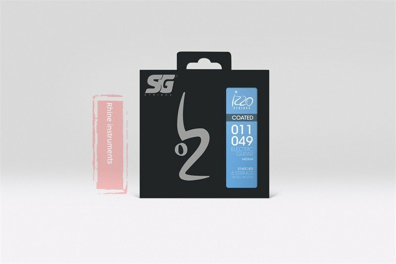 SG 5160c 11-49 Набор струн для электрогитары, 6 струн, покрытые никелированные, три комплекта