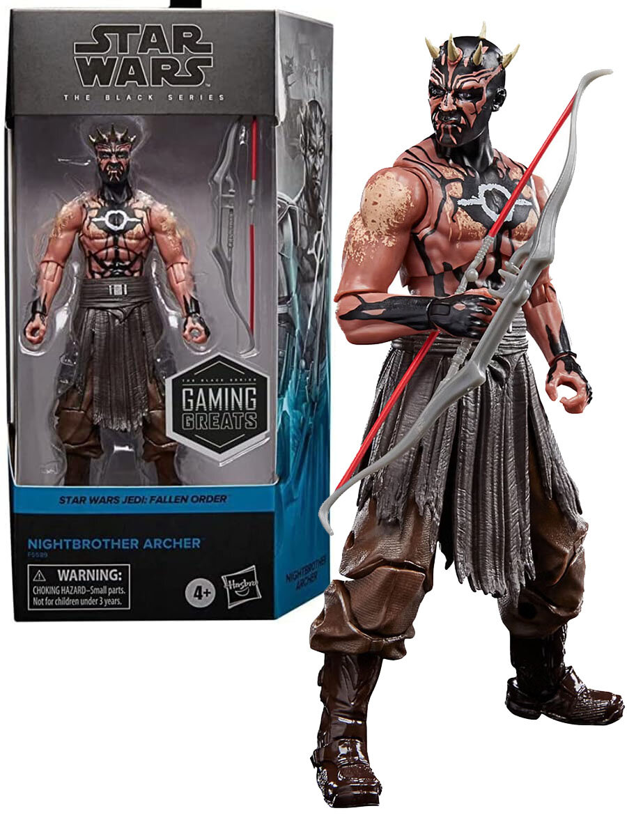 Фигурка Hasbro Star Wars Великие игроки, Найтбразер Арчер , Джедаи: Падший орден ,6 дюймов