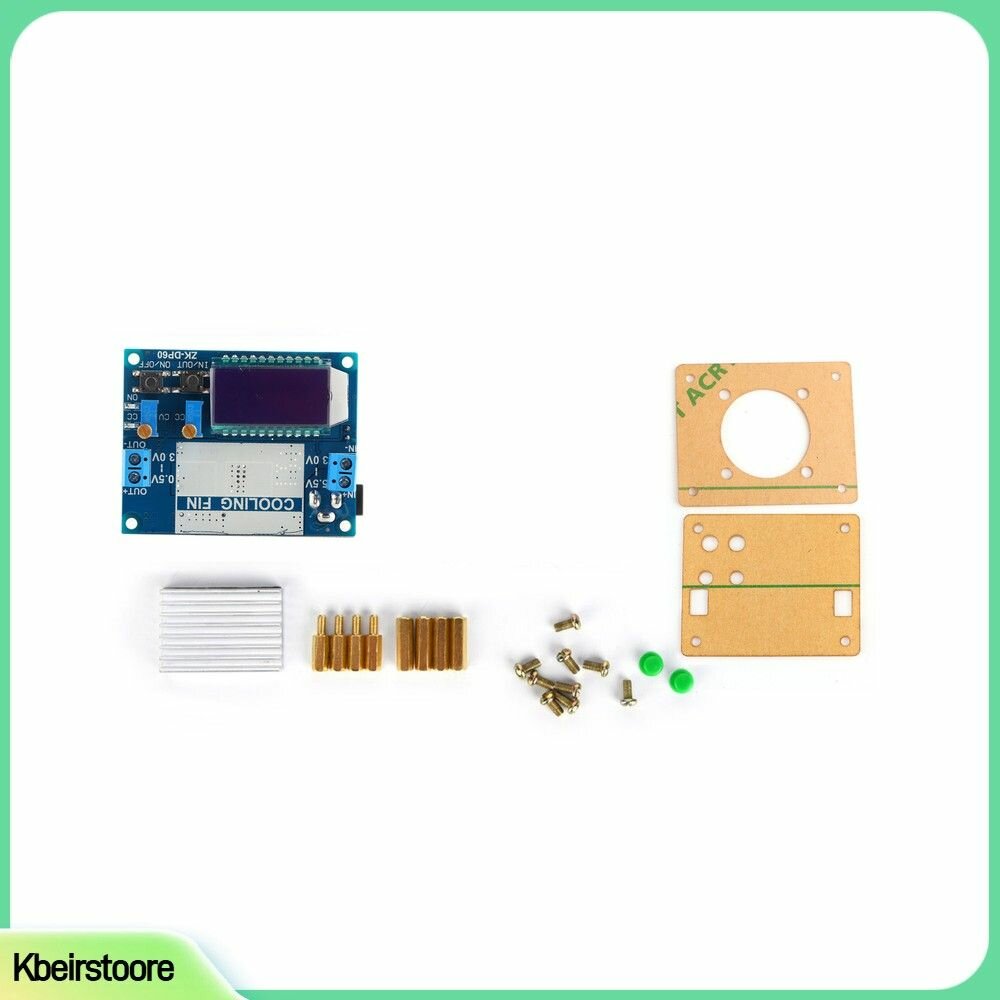 ЖК-модуль преобразователя DC-DC, регулируемый повышающе-понижающий, 5.5-30В