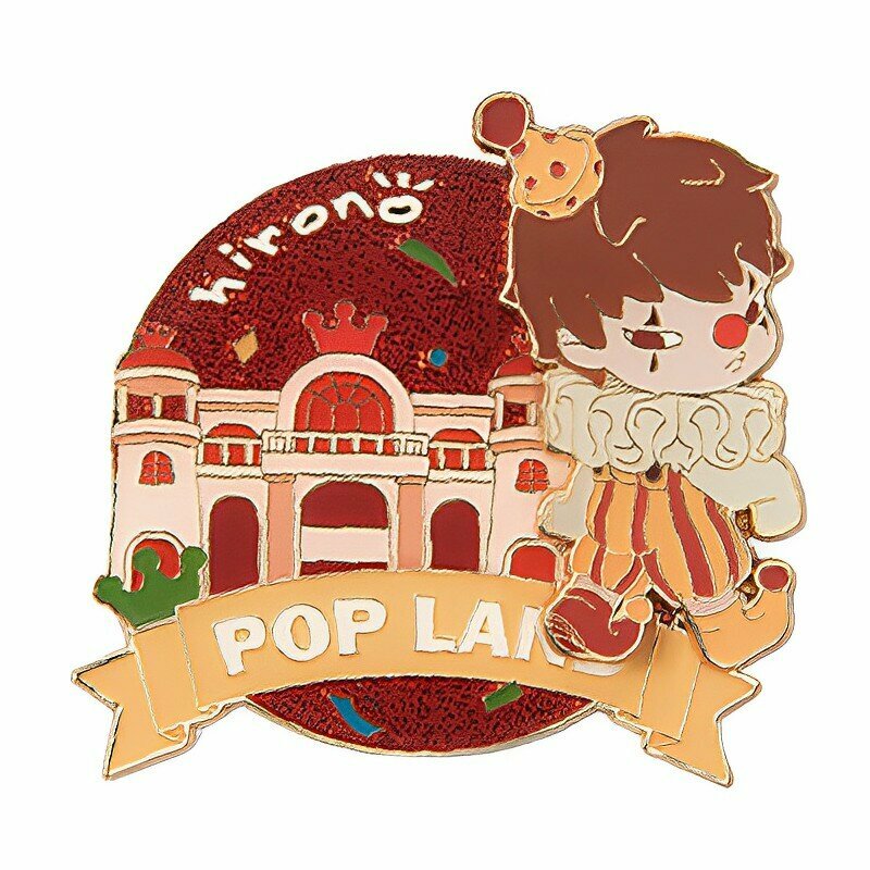 Магнит на холодильник унисекс POP MART DIMOO, SKULLPANDA Amusement Park, Confirmed-Ono Fridge Magnet (Open)