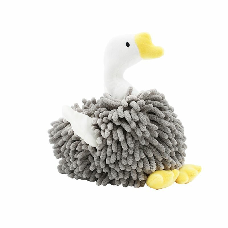 Мультяшное плюшевое полотенце для рук в виде животного, многофункциональное креативное впитывающее полотенце для рук, плюшевая игрушка с подвесным креплением.