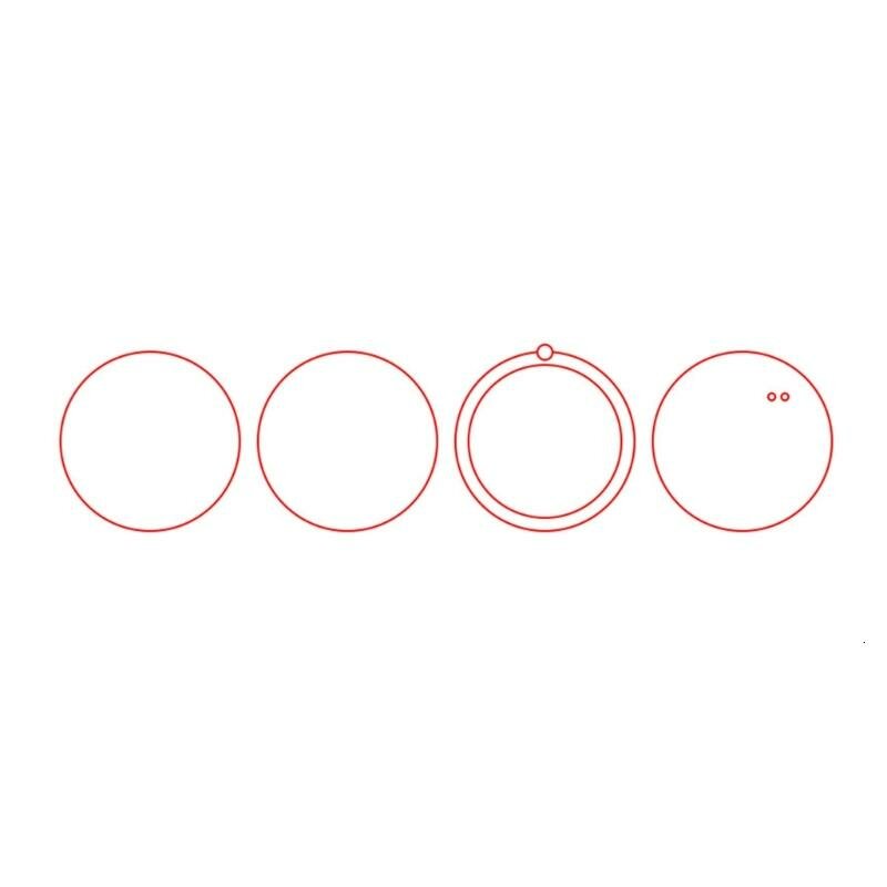 Акриловые пластины для песка 4 шт, размер 1