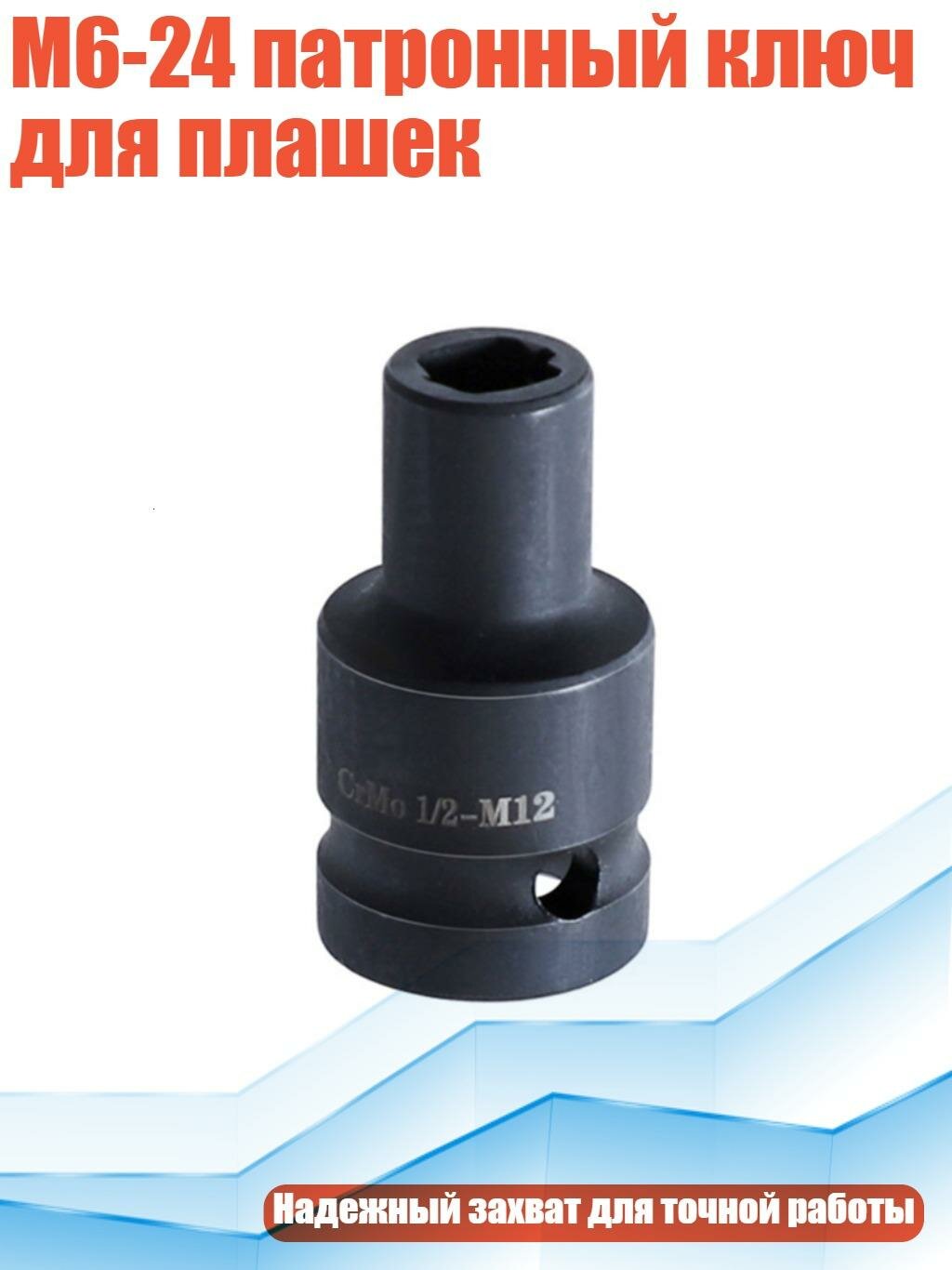 М6-24 патронный ключ для плашек, Тип M12