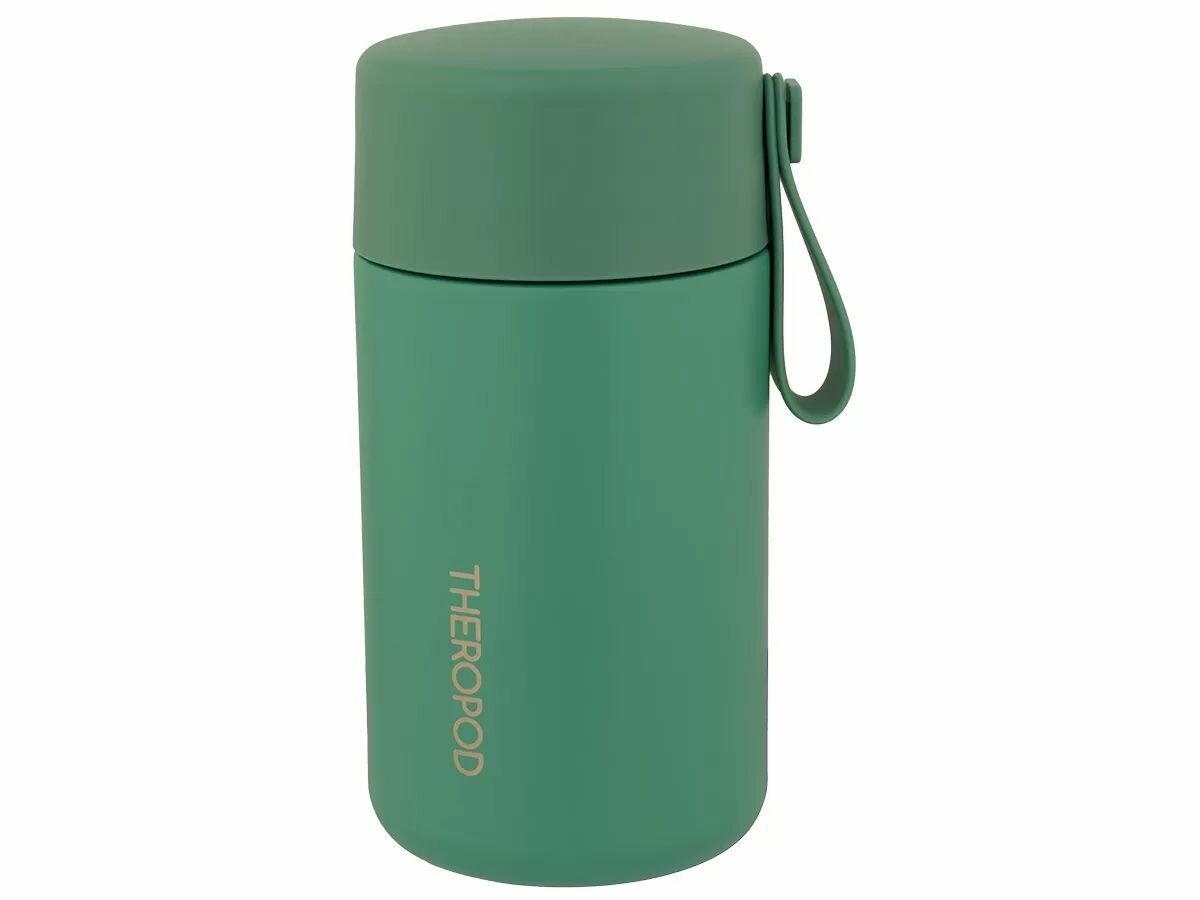 Термос для еды THEROPOD TP-21-500-EG 0.5L, нержавеющая сталь, зелёный