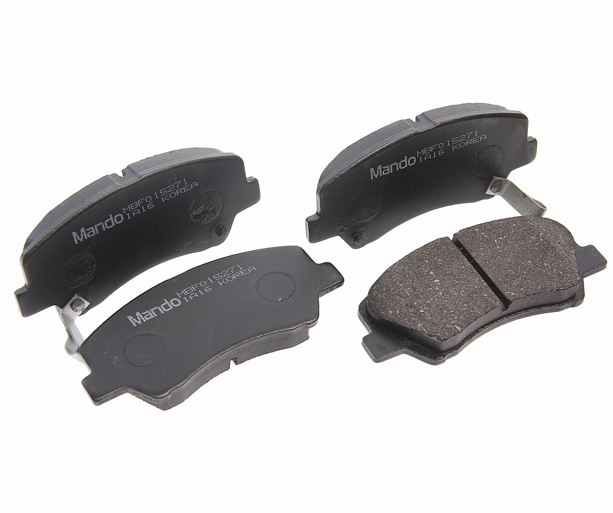 Колодки тормозные передние (4шт.) Mando Арт. MBF015271 / HYUNDAI Solaris KIA Rio