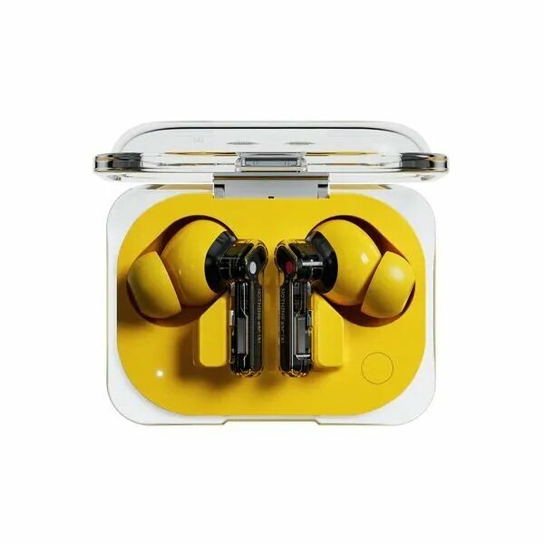 Nothing Наушники беспроводные с микрофоном Nothing Ear (a), Bluetooth, USB Type-C, кремовый, горчичный