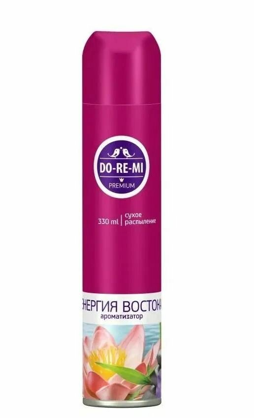 До-Ре-Ми Освежитель для воздуха Энергия востока, Премиум, 330 мл