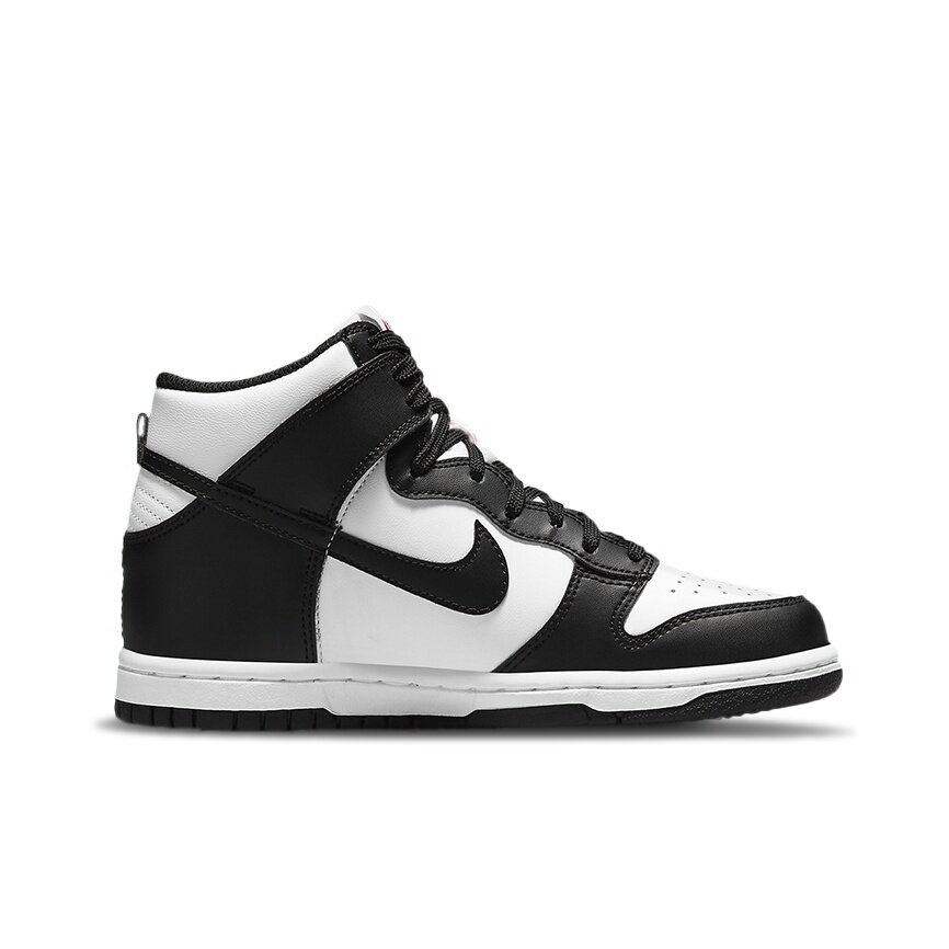 Кеды NIKE Dunk High, размер EU 38,5 стопа (24CM), черный — фото 1