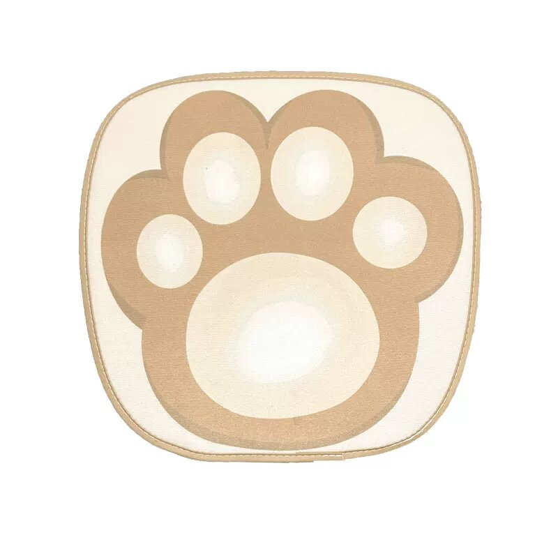 Новая зимняя плюшевая накидка на автомобильное сиденье, теплая флисовая утолщенная подушка для сиденья, милый чехол на