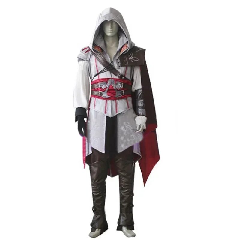 Косплей костюм Assassin's Creed Эдвард Ezio Arno XXL, 03white, Men