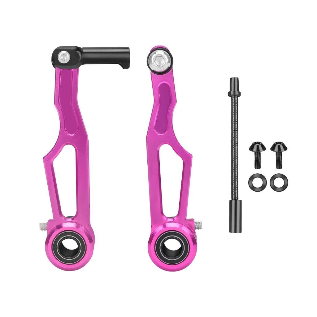 Складной велосипед с V-образным тормозным суппортом Легкий алюминиевый сплав V-образный Тормозной Суппорт С коротким / длинным рычагом V-образный Тормозной Зажим Велосипедный Аксессуар