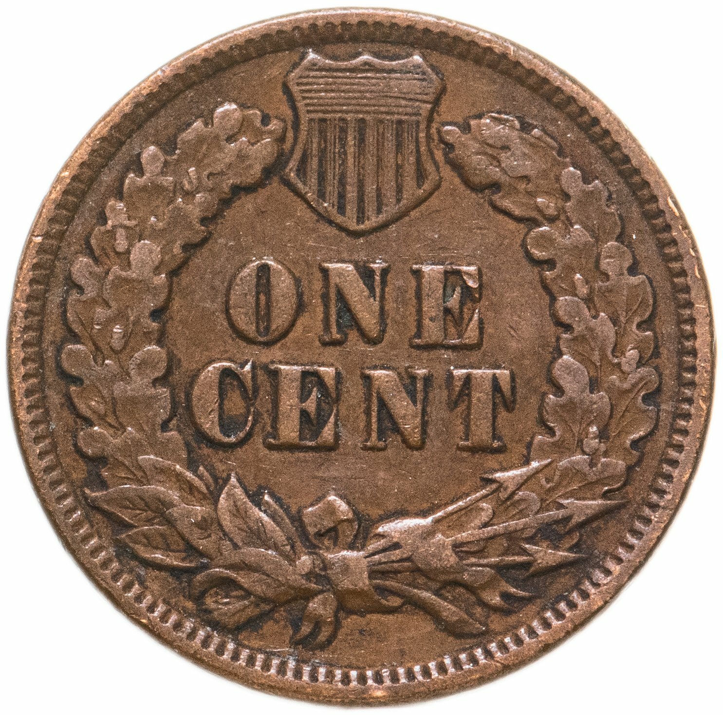 США 1 цент 1907 "Indian Head Cent", Бронза, в сохранности XF