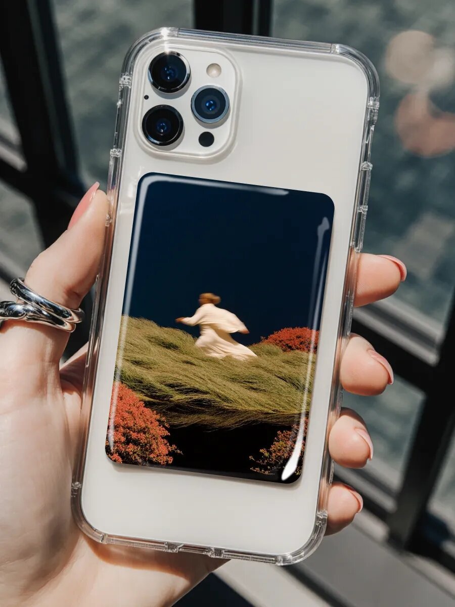 3D стикер на телефон большой Эстетика