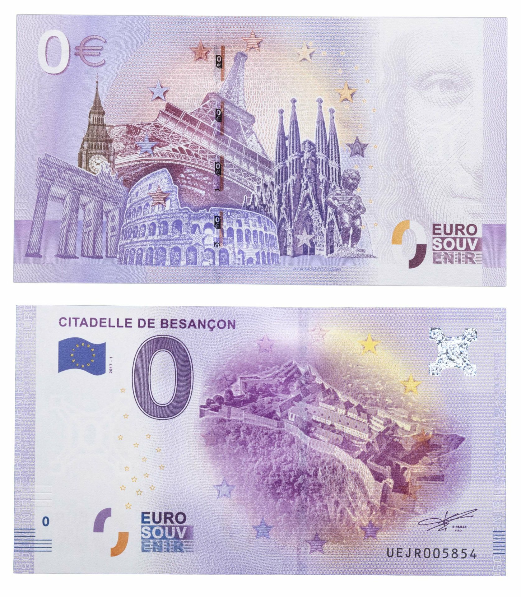 0 евро euro "Безансон"