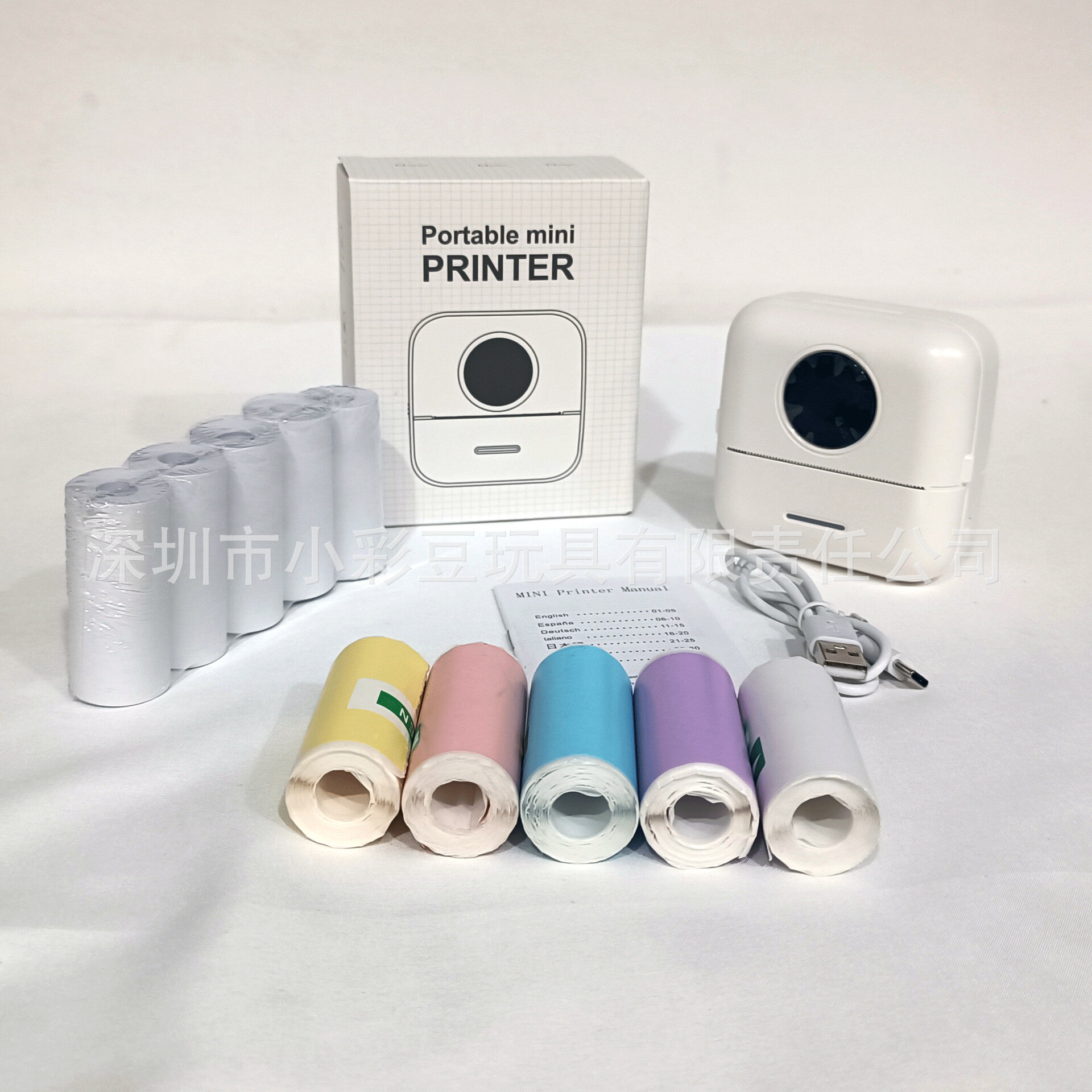 Кросс-бордерный принтер для домашнего использования, специальный для студентов, термопечать фотографий, подключаемый к мобильному телефону