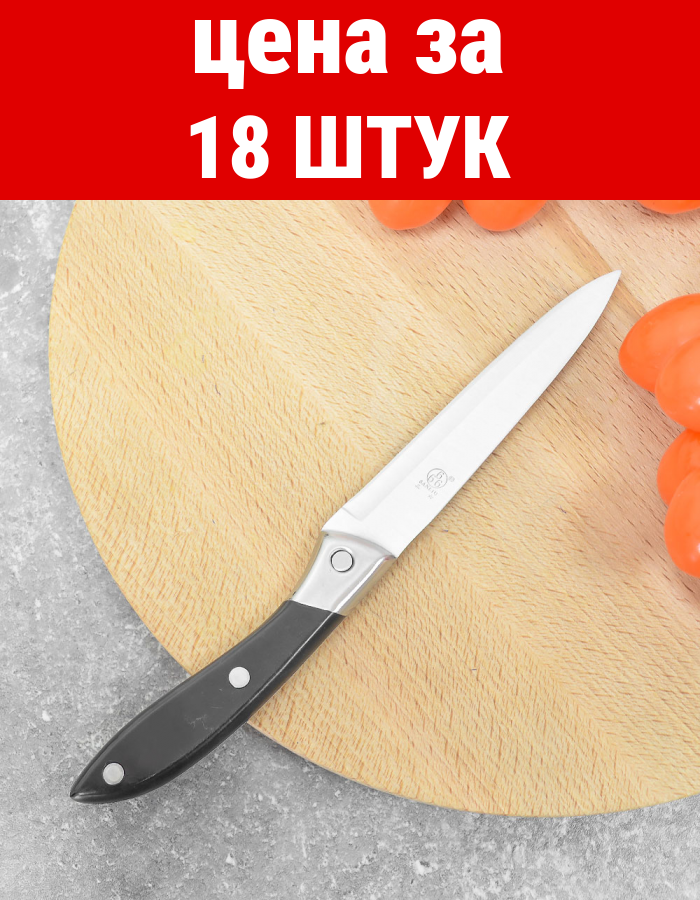 Комплект 18 шт, Нож столовый 666 С3 11/22.5см