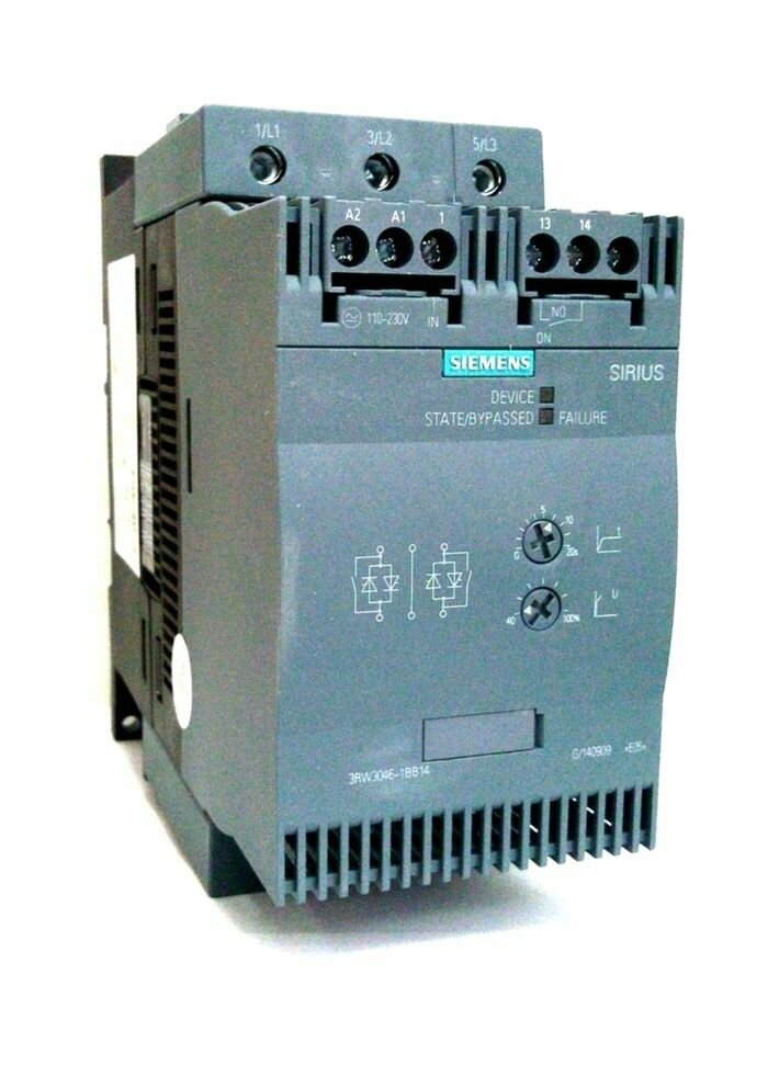 Модуль SIEMENS 3RW3047-1BB14 3RW30471BB14 Soft Starter