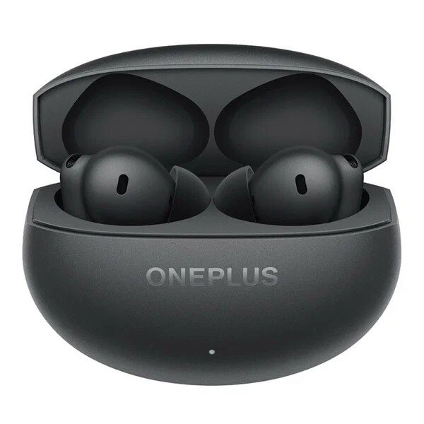 Наушники беспроводные OnePlus Buds 4, серые ANC, влагозащита, Bluetooth 5.4 — фото 1