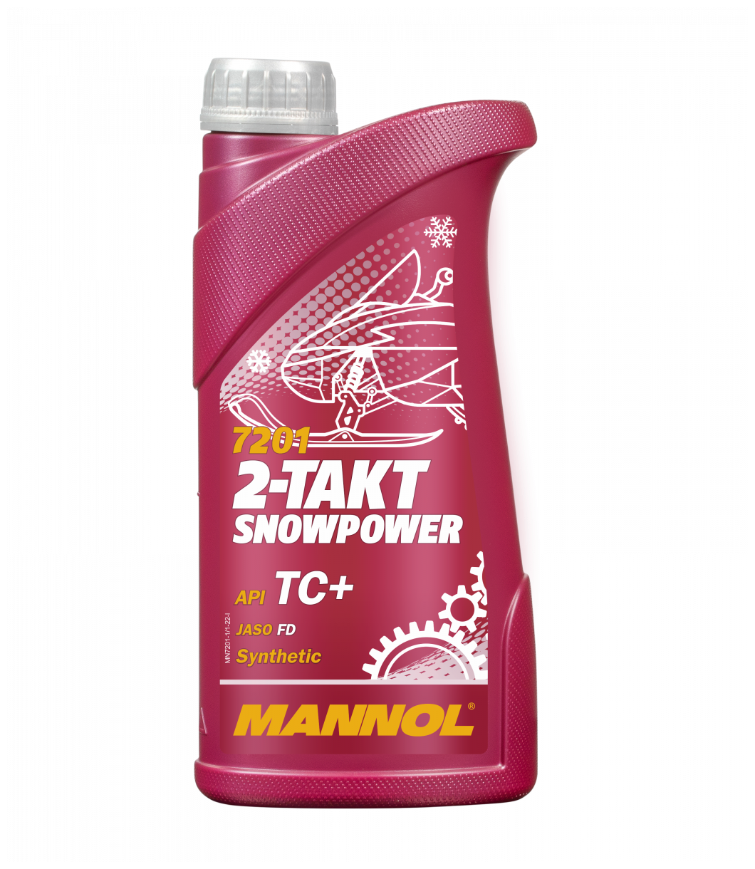 Масло моторное Mannol (SCT) 2-Takt SNOWPOWER 1л 1430