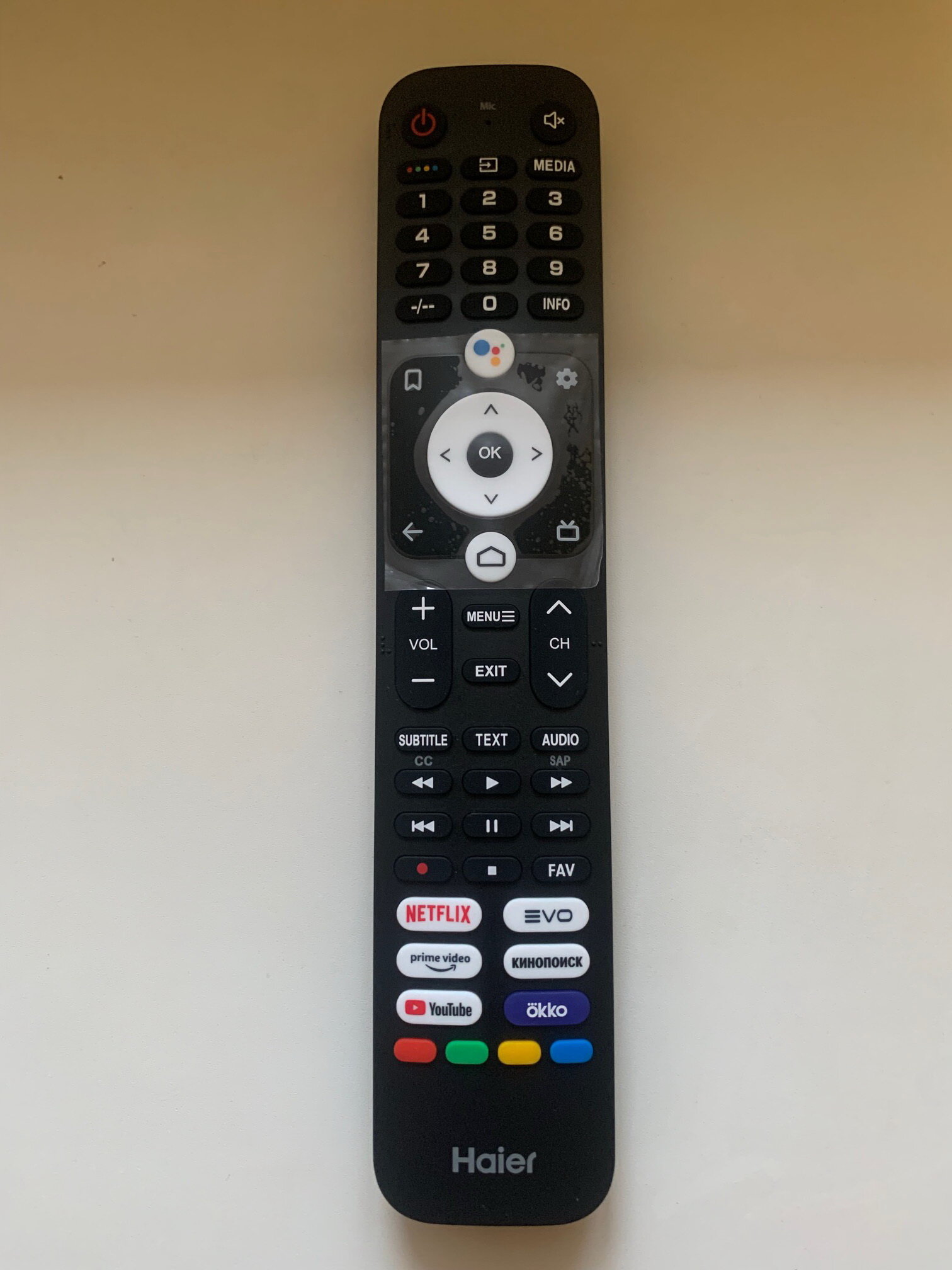 Haier HTR-U32R, Candy HTR-U32RC (HTR-U32RH Hec) пульт оригинальный