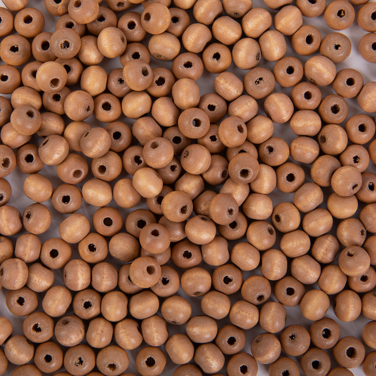 Бусины "Zlatka" деревянные HWBD-08 8 мм 40 г тёмное дерево