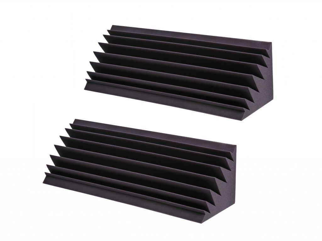 АП15-ЧЁРНЫЙ Басовая ловушка 300х300х950, 2шт в упаковке, атех