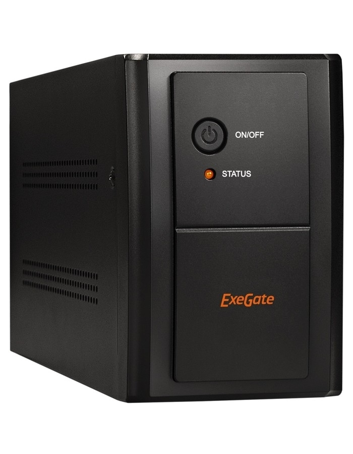 Exegate EP285490RUS ИБП ExeGate SpecialPro UNB-1200. LED. AVR. EURO. RJ. USB <1200VA/750W, LED, AVR, 4 евророзетки, RJ45/11, USB, Black>