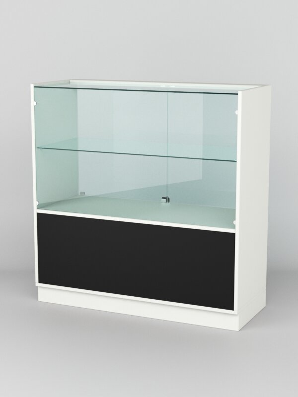 Прилавок для сувениров "матрешка" №1, Белый-Черный. Производитель товара - компания Westcom.