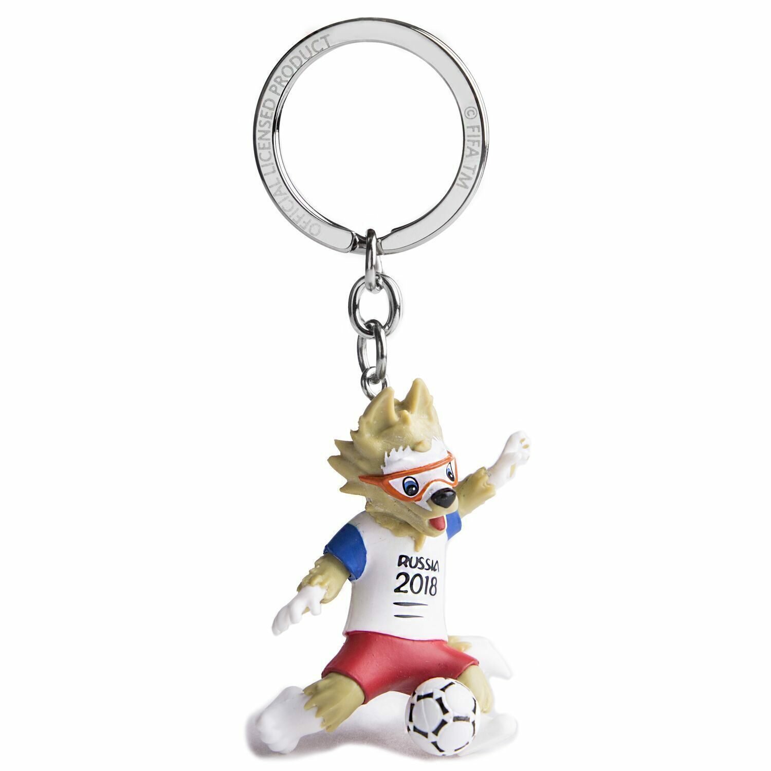 Брелок Забивака "Удар!" 3D ПВХ FIFA 2018