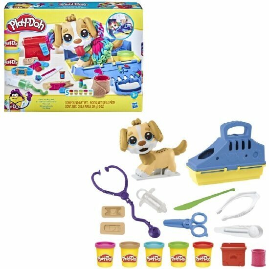 Игровой набор Play-doh Прием у ветеринара, F3639