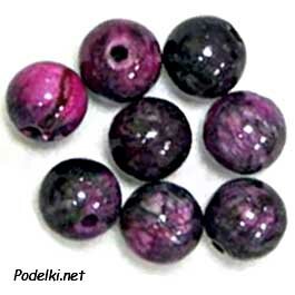 Натуральная бусина Циозит 0003372 шарик 10 мм, цена за 10 шт.