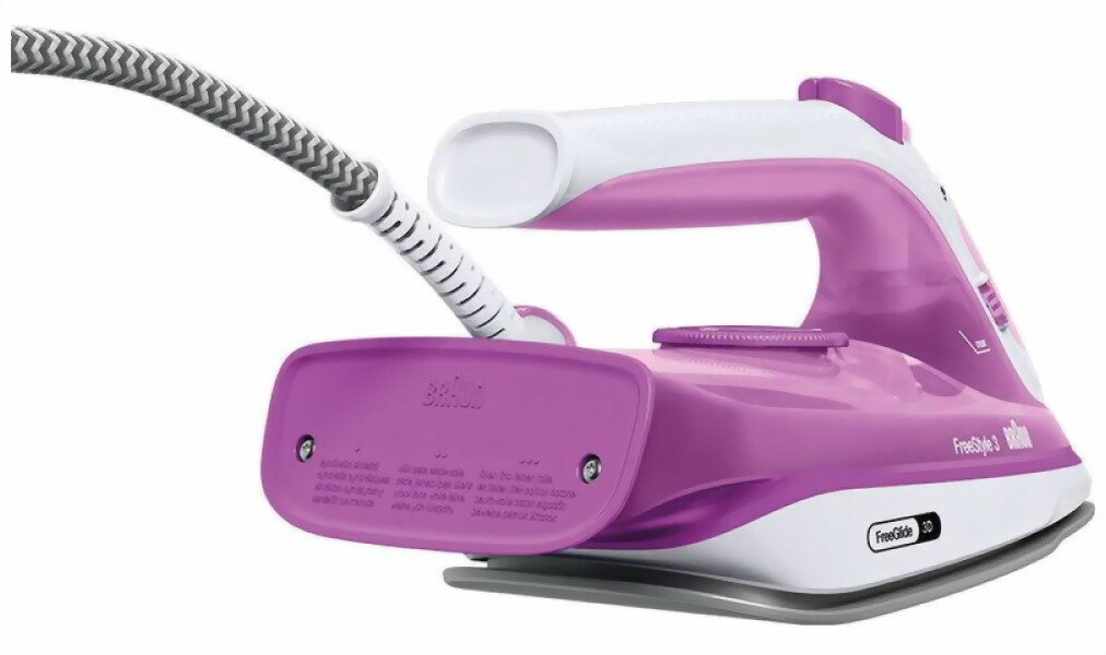 Утюг Braun FI3124PU, паровой удар 160 г/мин, 2400 Вт, подошва керамика — фото 1