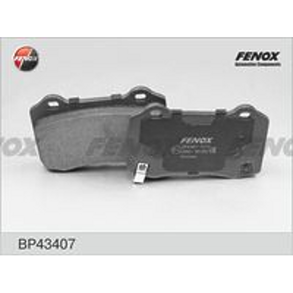 FENOX BP43407 (BP43407) колодки тормозные дисковые
