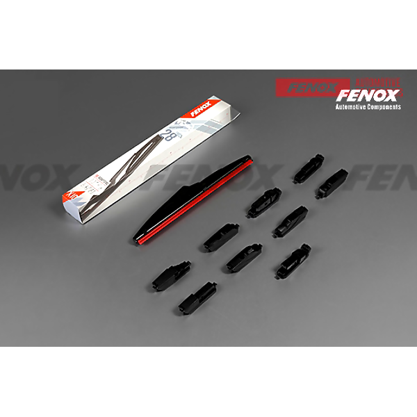 FENOX wb28250 (WB28250) щетка стеклоочистителя 28см (11) задняя крепление: 10 в 1