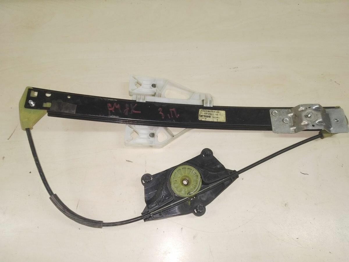 Стеклоподъемник задний правый Ауди А4 8К 8K0839462