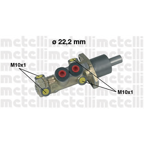 METELLI 05-0198 (460198 / 96075932) главный тормозной цилиндр