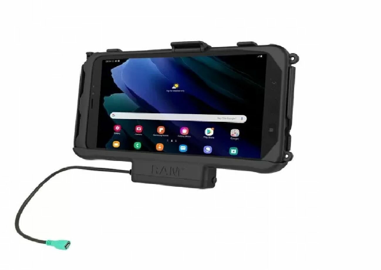 RAM-HOL-SAM60PU Док-станция RAM EZ-Roll'r Powered Dock для Samsung Tab Active2, 3, 5