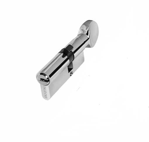 Цилиндр латунный 70 РС (30С/40 ключ/завертка, хром ) PALIDORE