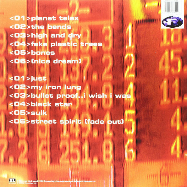 Виниловая пластинка Radiohead "Bends" Lp — фото 1