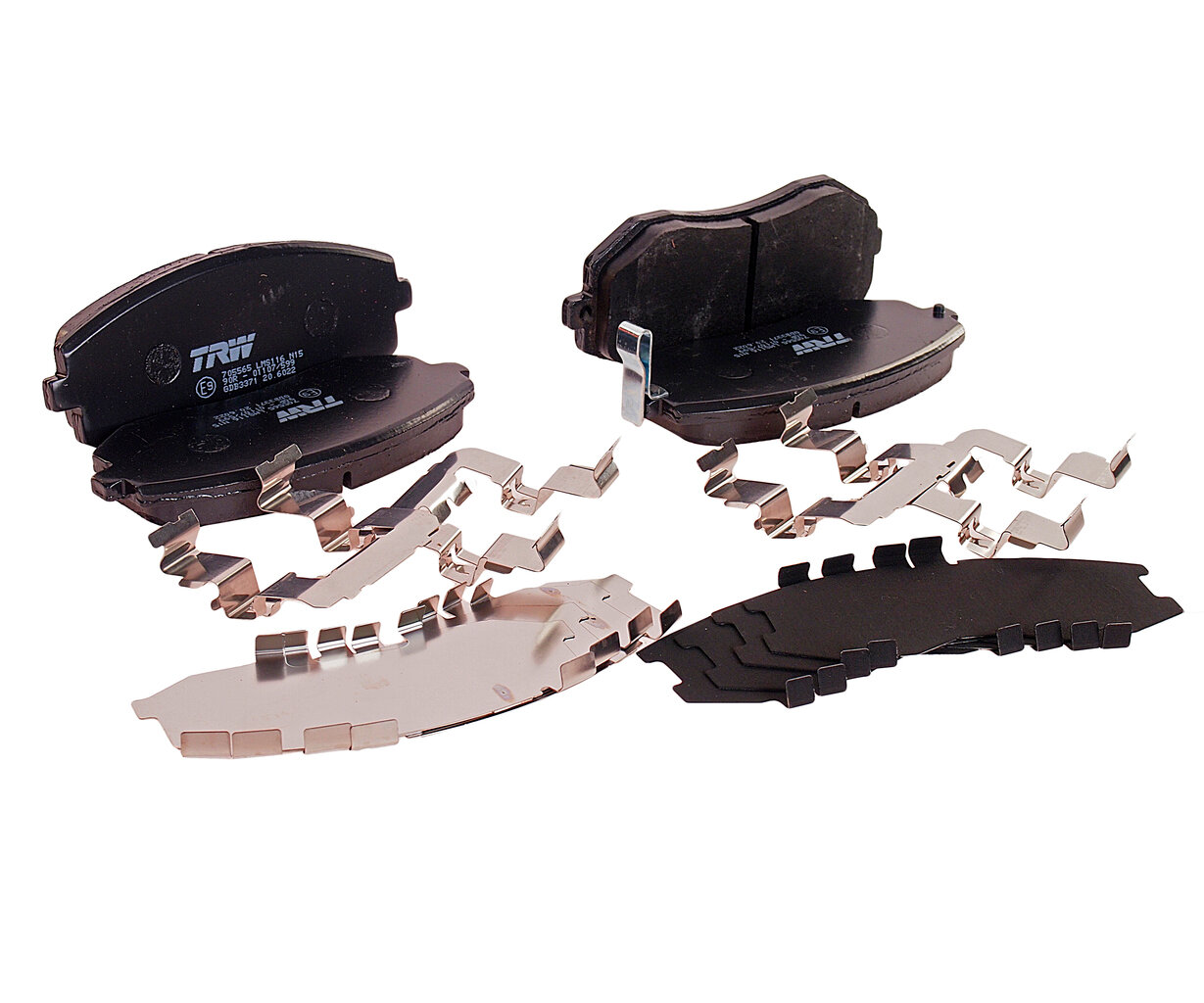 Колодки тормозные SUBARU Forester, Impreza, Legacy, Outback (03-) (4шт.) TRW