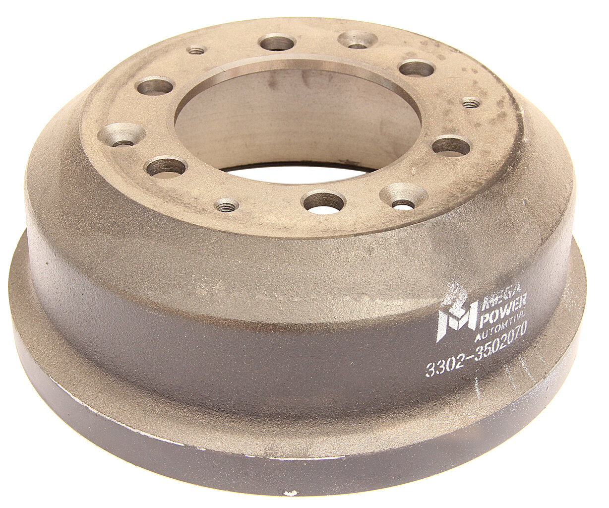 Барабан тормозной ГАЗ-3302, ГАЗель Next (проточенный) MEGAPOWER
