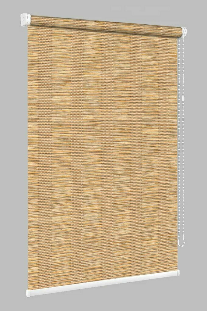 Рулонные шторы Джут песок 25х165 см
