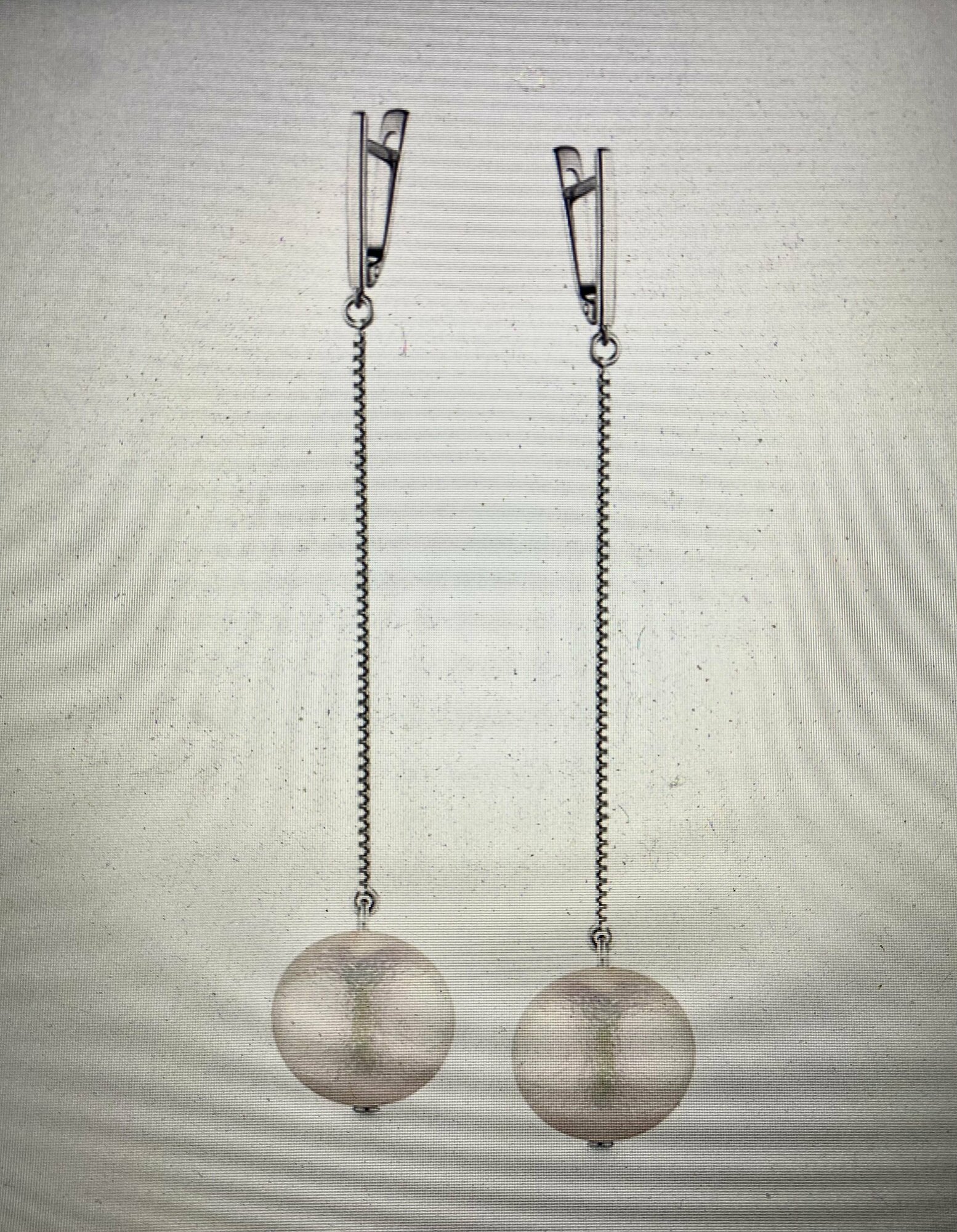 Серьги, серебро, 925 проба