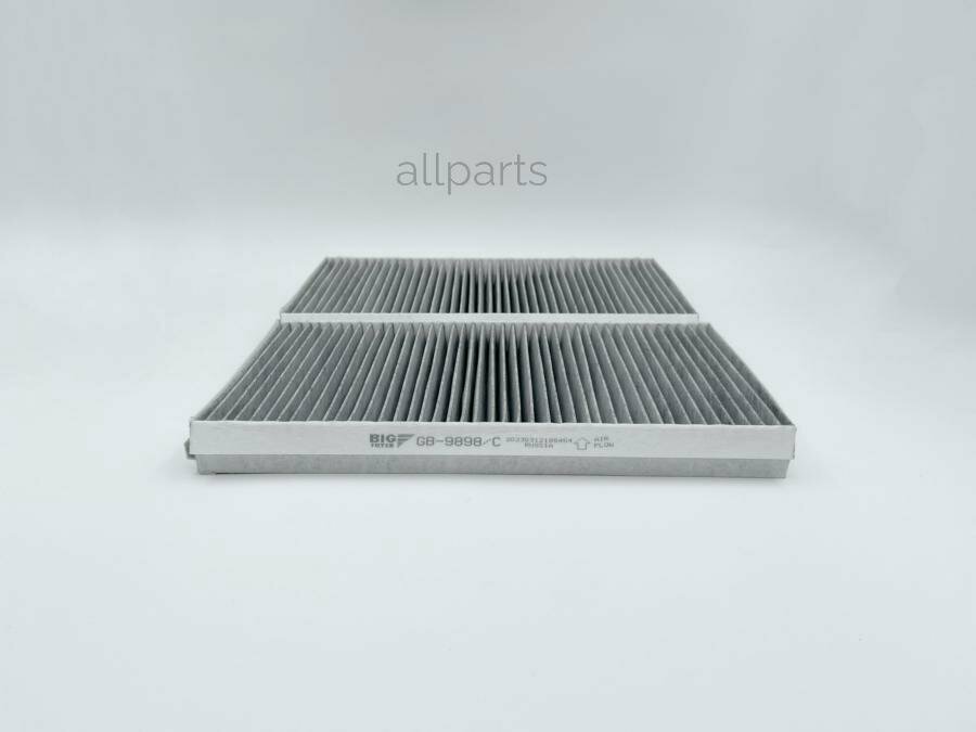 BIG FILTER GB-9898/C Фильтр салона угольный (к-т 2 шт.) BMW 5 (E60) 6 (E63) M5 (E60)