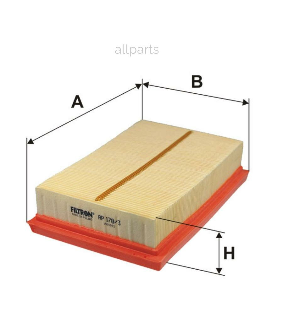 FILTRON AP178/3 Фильтр воздушный