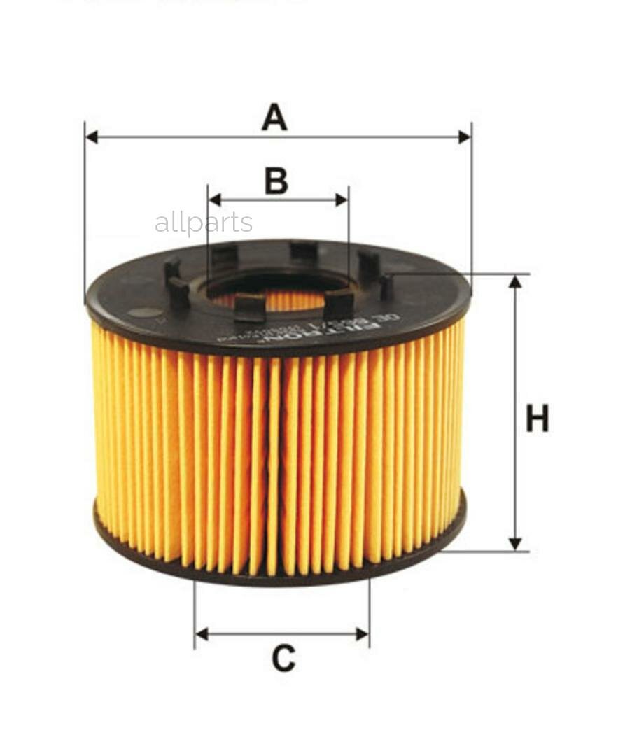 FILTRON OE6651 фильтр масляный