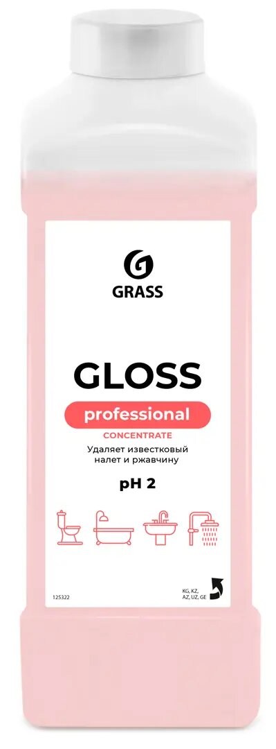 Чистящее средство для сантехники Grass Gloss Concentrate 1 л