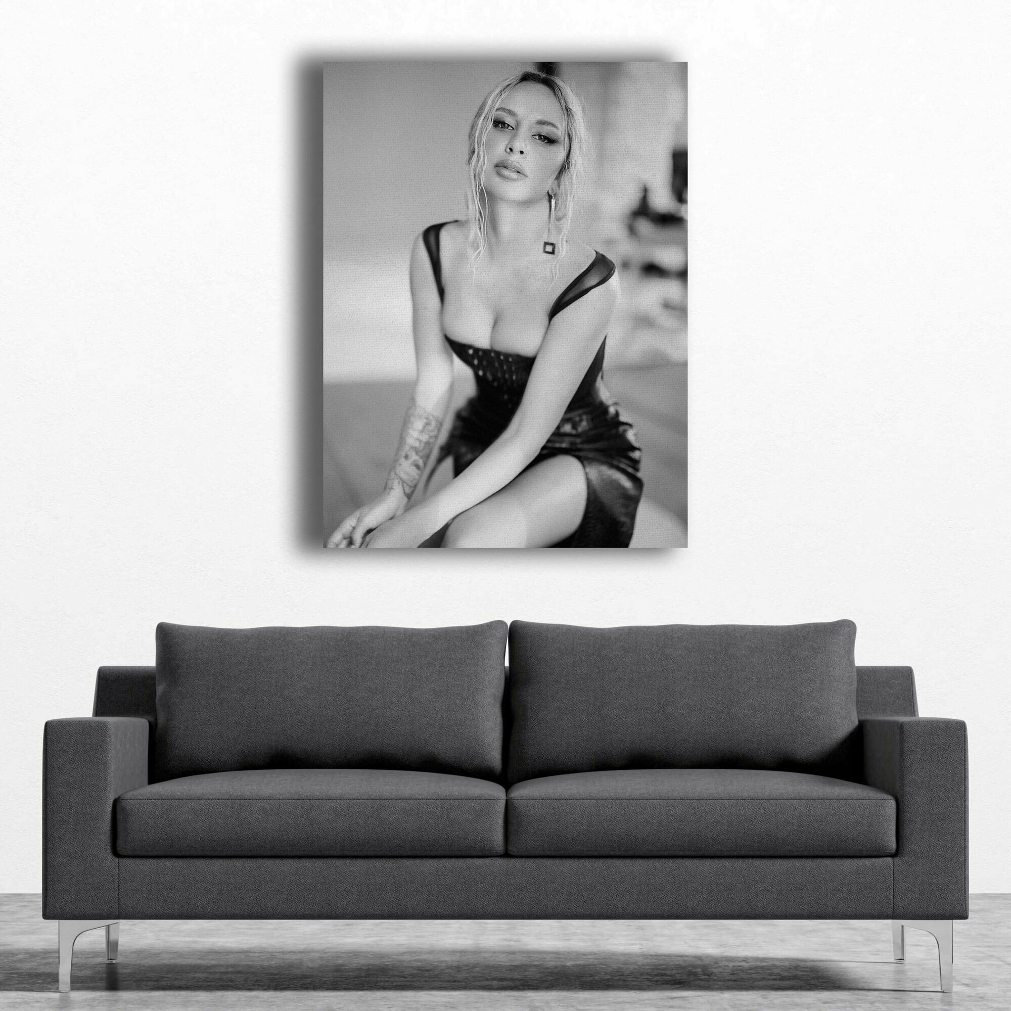 Интерьерная картина на холсте / Певица / Анна Асти 50*70