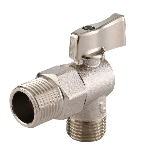 391 Кран шаровой угловой (вода) 1/2"х1/2" для подключения бачков ITAP 26136 (12/144)