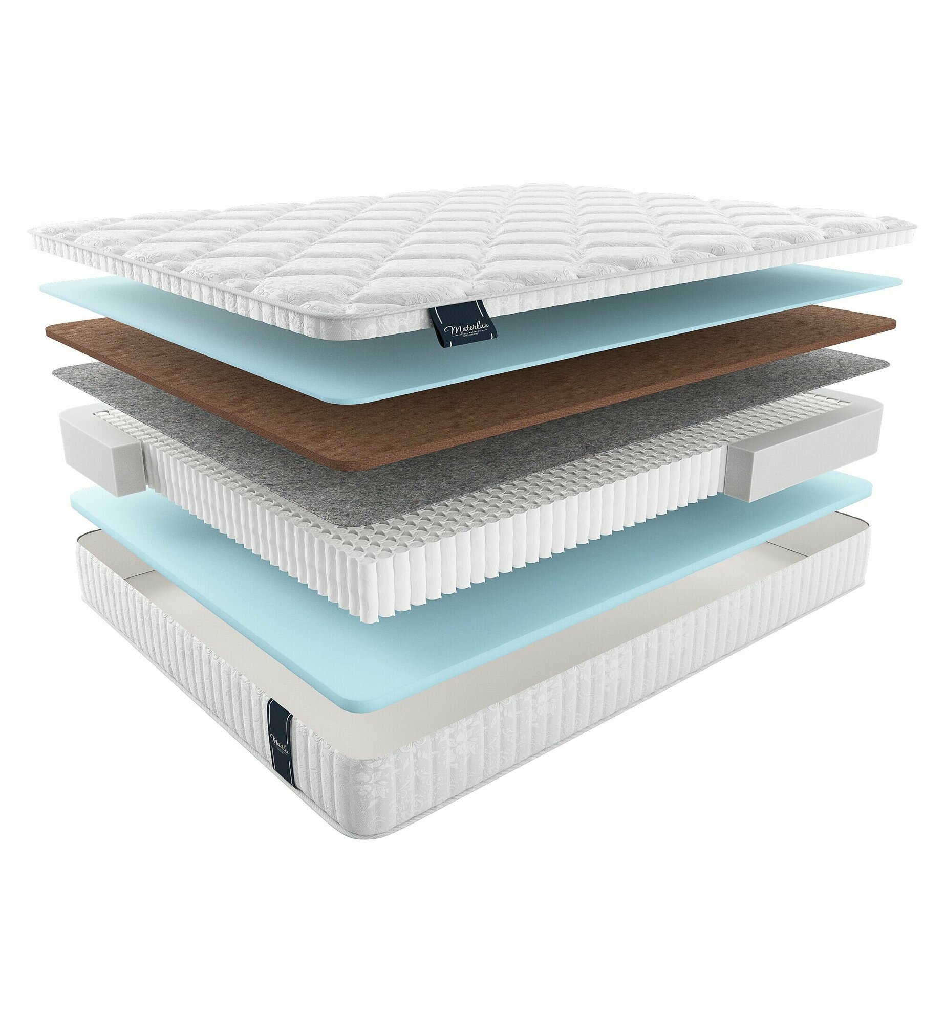 Матрас Materlux Sandin Multi Forte 220х215 серии Light, высота 20 см